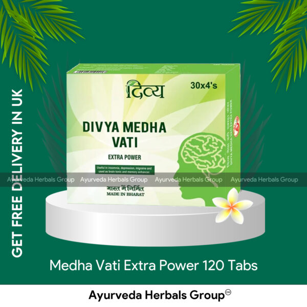 Patanjali Medha Vati Extra Power 120 Tabs - Ecobay Herbals - Ayurvedic ...